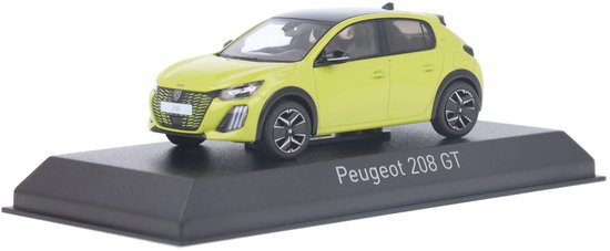 Peugeot 208 GT 2024 Agueda Geel - Model 1/43 Norev | bol