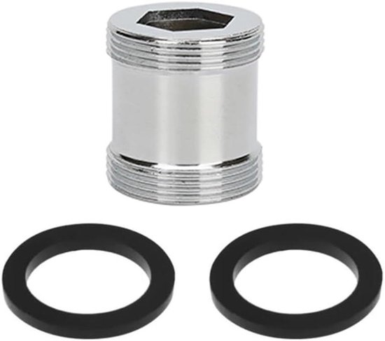 Messing Kraan Adapter 22mm naar 22mm Buitendraad Connector voor ...