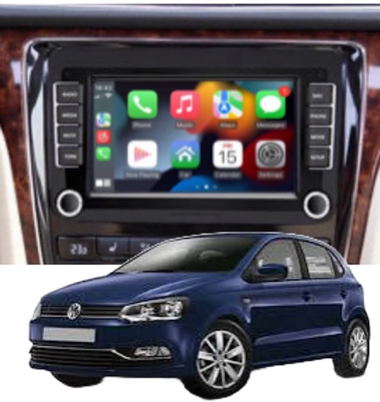 ADIVOX 7 inch geschikt voor Volkswagen/Seat/Skoda Android 15 CarPlay/Auto/Wifi/RDS/DSP/5G | bol