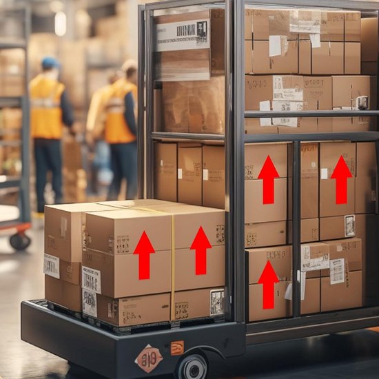 Rode Pijl Sticker Set - 20 stuks, zelfklevend, weerbestendig, 125 x 25 ...