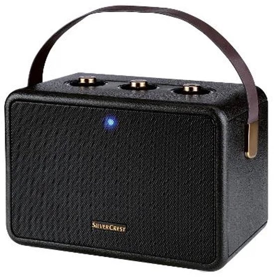 SILVERCREST® Bluetooth® speaker Retro - Uitgangsvermogen: 2x 15 W RMS ...