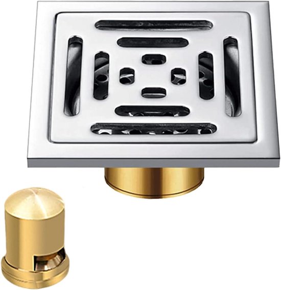 Vloerafvoer Italiaanse douche voor buiten en badkamer - vierkante vorm ...
