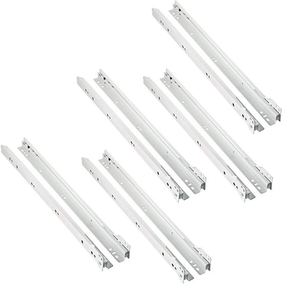 Ladegeleiding 450mm - Gedeeltelijk uittrekbaar - Telescopische ...