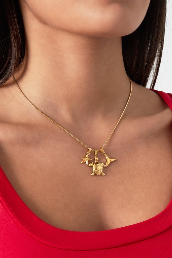 Ketting - Summer Oasis - Bedelketting - Summervibes - Beach | bol