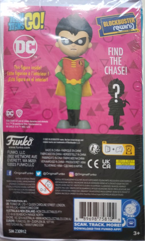 Funko Blockbuter Rewind: Teen Titans Go! ROBIN | bol