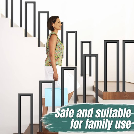 Elliptische Buis Leuning 55cm Ijzer Leuning Buiten & Binnen Trap ...