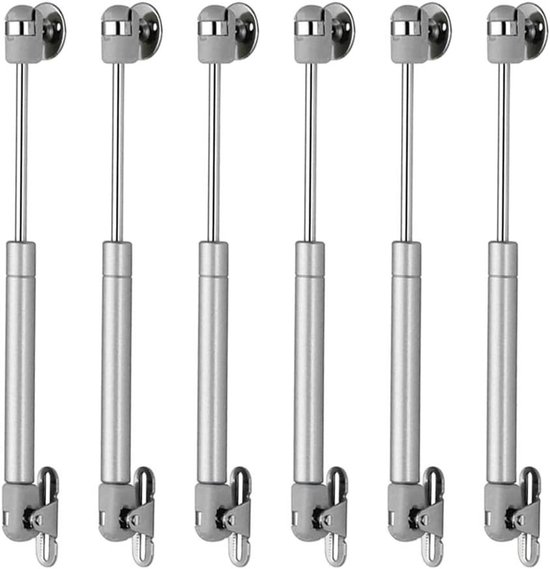 Allecto plus - 6 stuks Gas Strut Liftsteun 150N voor Keukenkasten ...
