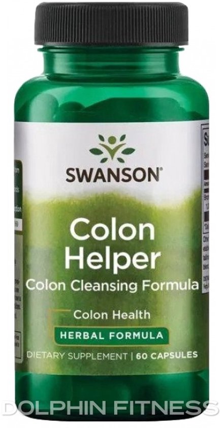 Swanson, Colon Helper, 60 Capsules | bol