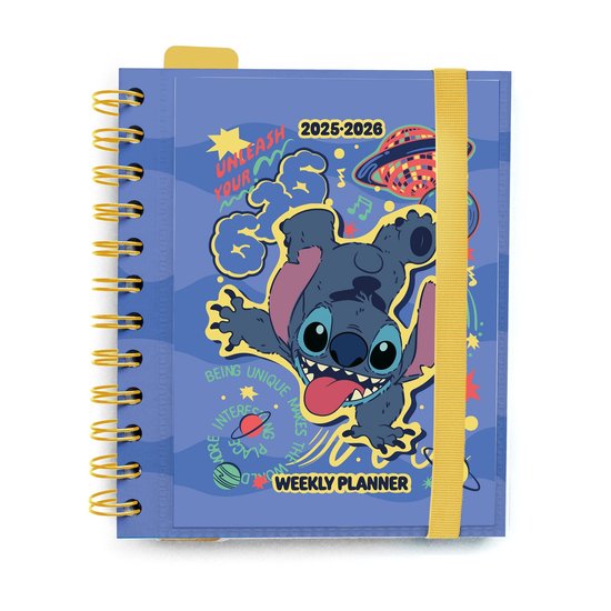 Disney's Stitch School Dag Agenda 2025-2026 ( aug - juli ) | bol