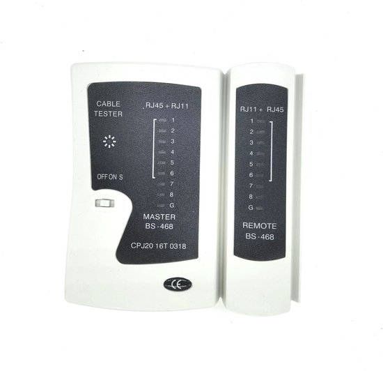 Kabel Tester - Ethernet Kabel - Netwerk Kabeltester - Netwerktesttool ...