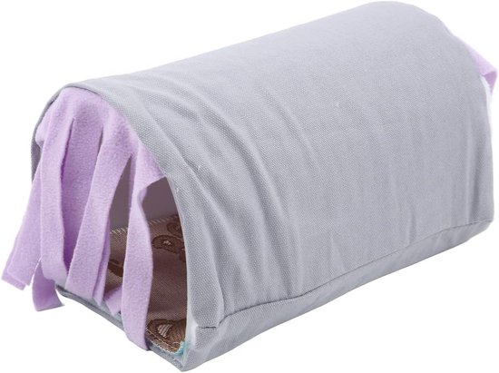 Small Animal Tassel Tunnel Nest Safe Detachable Shelter Tube House for ...