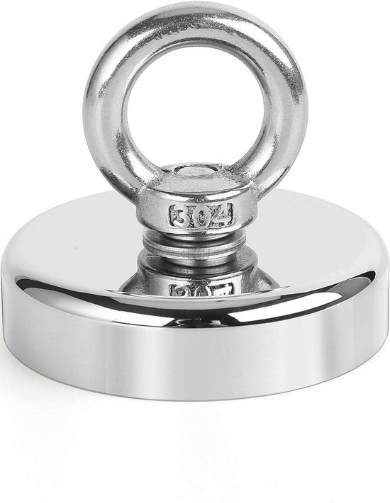 BOTC Super sterke magneten met oogje - 60MM - N52 - Voor ...