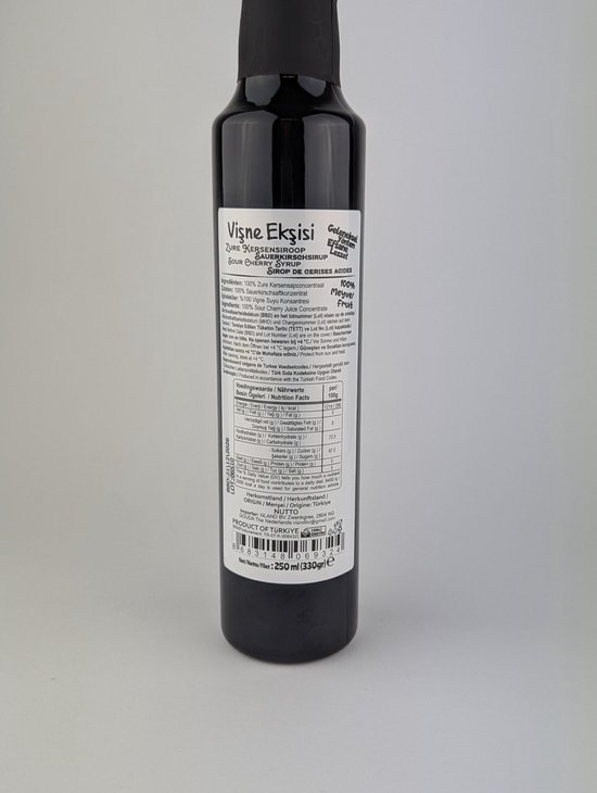 Servet Efendi- Visne Eksisi- Cherry Syrup- %100 Meyve/Fruit - Zure kers ...