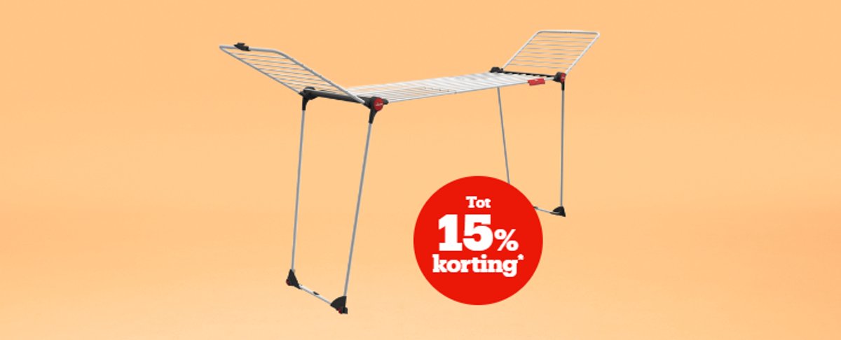 Uitschuifbare droogrek kopen? Kijk snel! | bol | muur model, staand ...