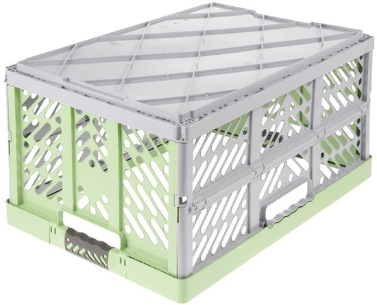 Robuuste klapbox - veilig opbergen - 1 stuk - Eco Grass Green ...
