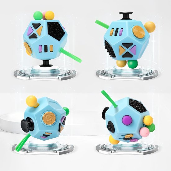 Fidget Cube 12 Sides - Fidget Toys Cube Antsy Labs Original Fidgets ...