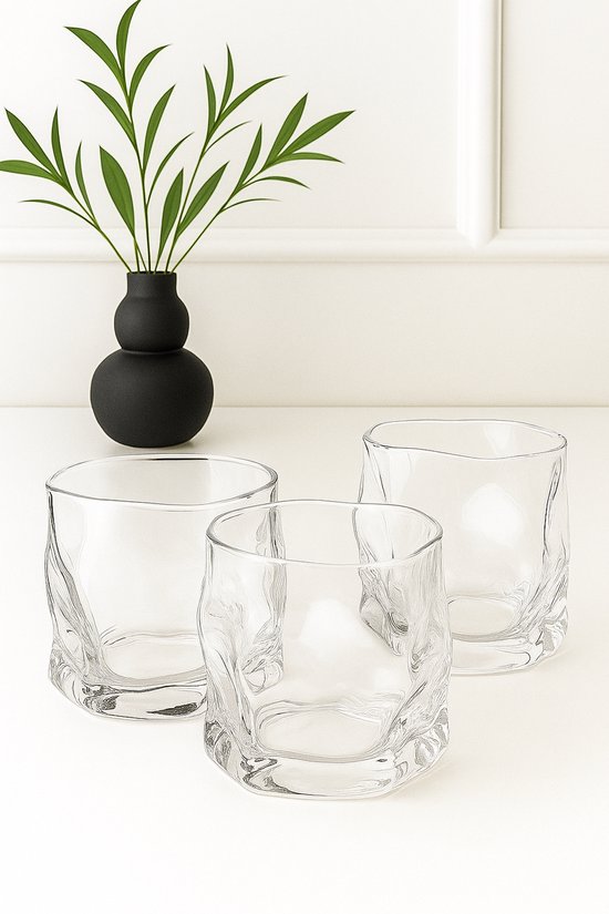 Mevaz - Polar Whiskyglas - Set van 3 - 190ml | bol