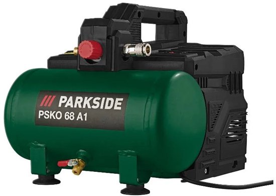 PARKSIDE Stille compressor - 550 W - 6 L waterreservoir - 56,7 dB ...