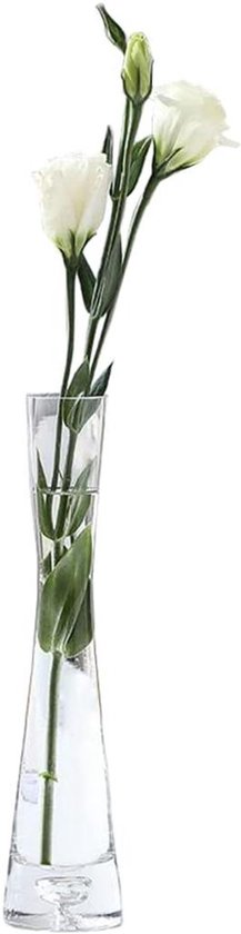 Allecto Plus - Glazen Bloem Vaas Vintage Stijl voor Bruiloft Decoratie ...