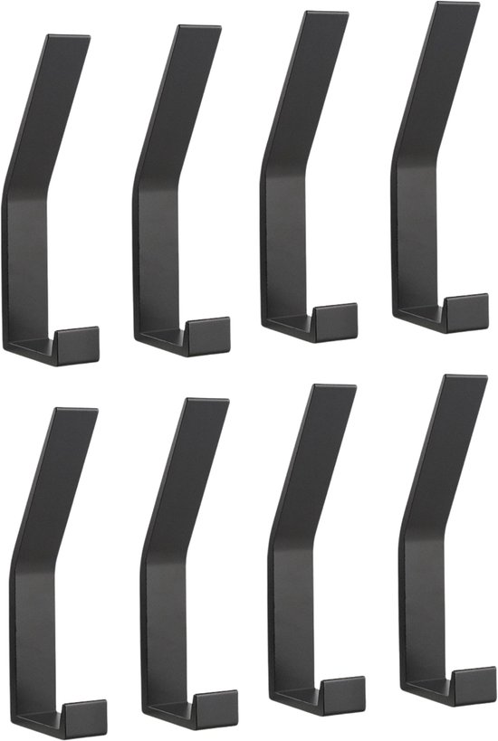 House of Husk 8 Stuks RVS Wandhaak – Zelfklevende Handdoek Haakjes ...