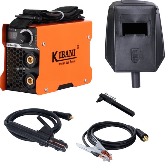 Kibani Lasapparaat MMA160 - Elektrode Lasapparaat tot 3.2 mm -... | bol
