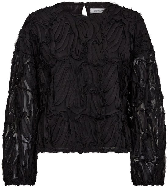 Co Couture ShaniaCC Fluffy Blouse zwart | bol