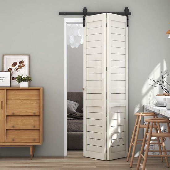 Klapdeur schuifdeursysteem - ruimtebesparend - set van 1 | bol