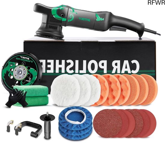 RFWR® Excentrische Polijstmachine 700W - 21mm Orbital Polijstmachine ...