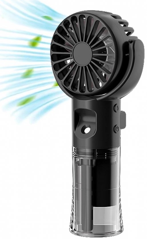 Handventilator - Ventilator Met Waternevel - Draagbare Mini Ventilator ...