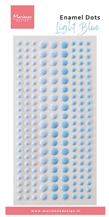 Enamel dots – Duotone Light Blue | bol