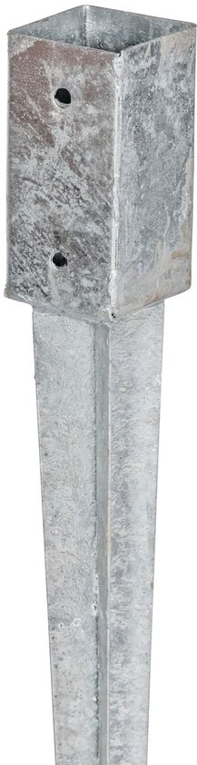 Paalhouder met punt 10 x 10 x 90 cm | Per stuk | bol