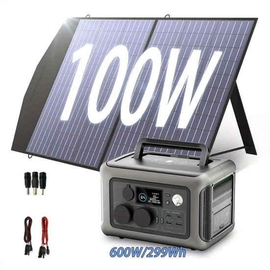 Allpowers® Solar Power Station - Zonne Paneel Generator - Generator Zonne Energie -... | bol