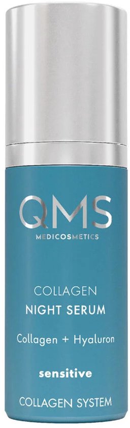QMS Medicosmetics Collagen Night Serum for Sensitive Skin Anti-Aging ...