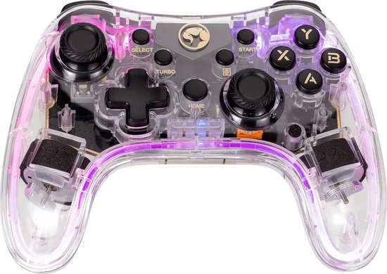Marvo Ghost 40 (GT‑88) – Draadloze Bluetooth Controller, Transparant ...