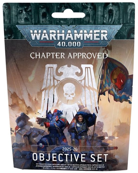 Warhammer 40K - Chapter Approved - 2025-26 Objectives Set (65-54) | bol