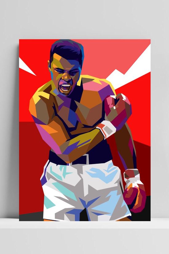 Muhammad Ali Poster - Ali Pop - Pop Art - Boks - GOAT - Pop - posters ...