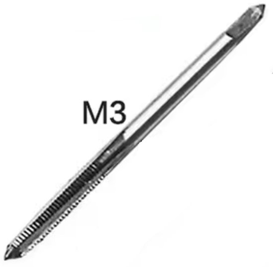 Tap M3 HSS - Inclusief boor Ø2,5mm - Voor metalen | bol