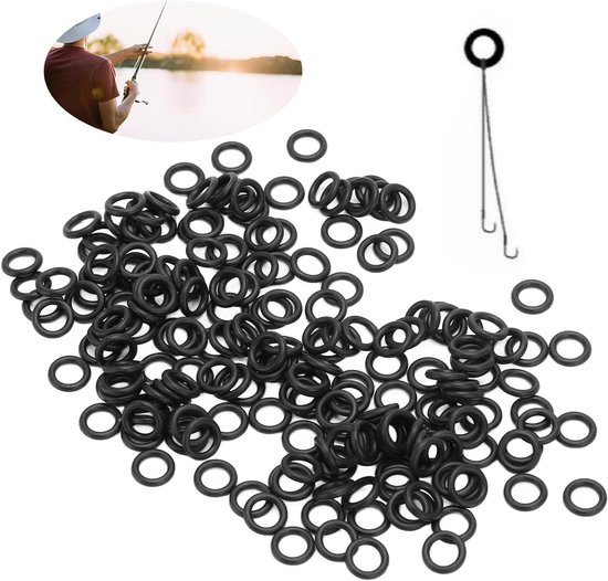 Inovra - 200 stuks zwarte rubberen O-ringen 10 mm slijtvast ...