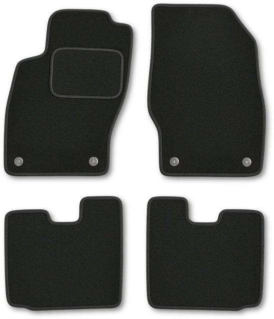 Mattastic® Automat - 4 Delig - Perfecte Pasvorm - Complete Set - Zwart - Geschikt voor... | bol