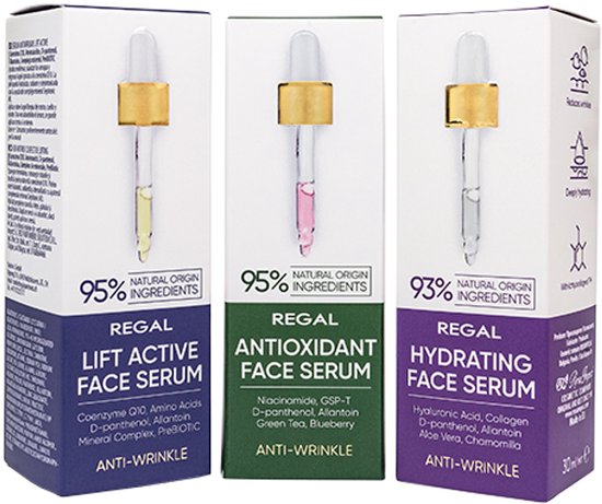 Regal Hydrating Face Serum – Anti-rimpel & Hydraterend Gezichtsserum – Hyaluron &... | bol
