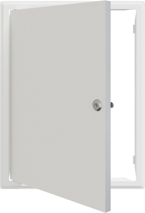 vidaXL - Access - Panel - Wit - 30 - x - 40 - cm - Staal | bol