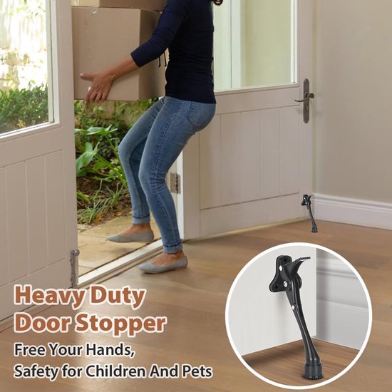 1 stuk deurstopper - zware deurstopper - deurstop bij aanraking ...