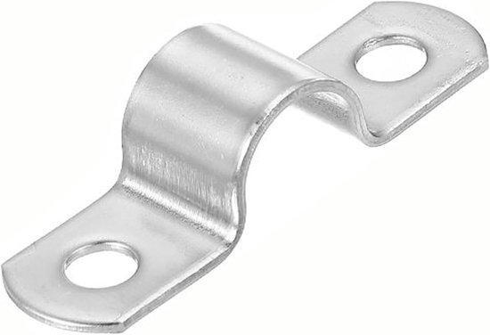 U Tube Klemmen - 30 Stuks RVS Buisklemmen - Twee Gaten - Buisklem ...
