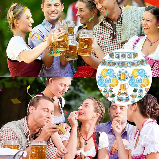 Oktoberfest Decoratie Set Beierse Bierfeest Versiering | bol