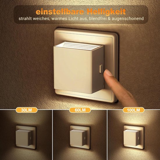 Stopcontactlamp - Stekker Lamp - Lamp in Stopcontact - Stekkerlampje | bol