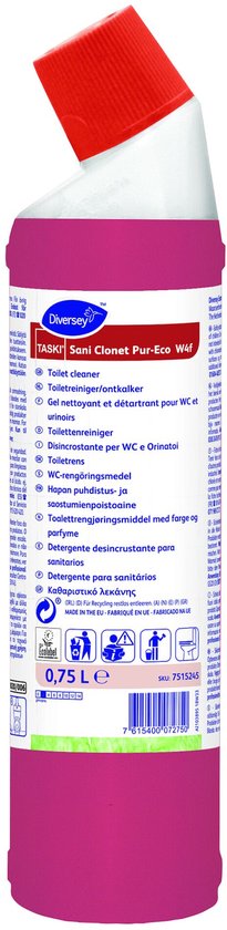 Taski Sani Clonet Toiletreiniger (Pur-Eco) | bol