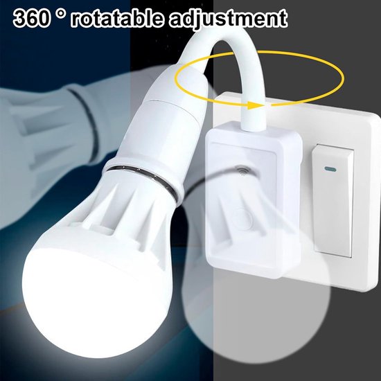 Stopcontactlamp - Stekker Lamp - Lamp in Stopcontact - Stekkerlampje | bol
