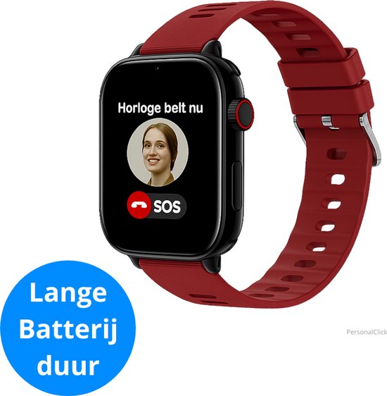 PersonalClick SOS Alarm Horloge Ouderen - Valdetectie - Waterdicht ...