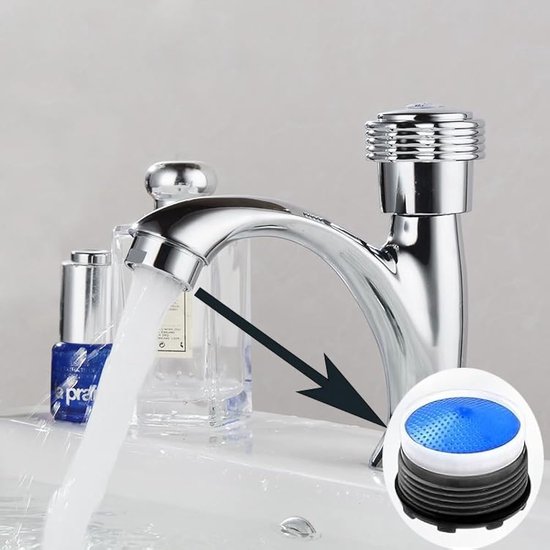 12 stuks straalregelaar M18.5 perlatoren voor kranen, waterkraan zeef ...