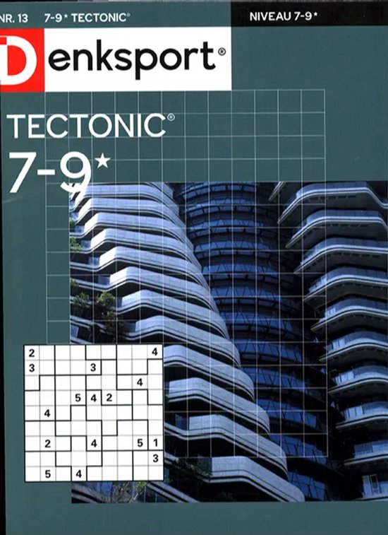 Denksport Tectonic - 7-9* 13 2025 | bol